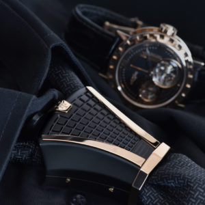 Black Titanium (5N rose gold plated patterns) – HOODTIE